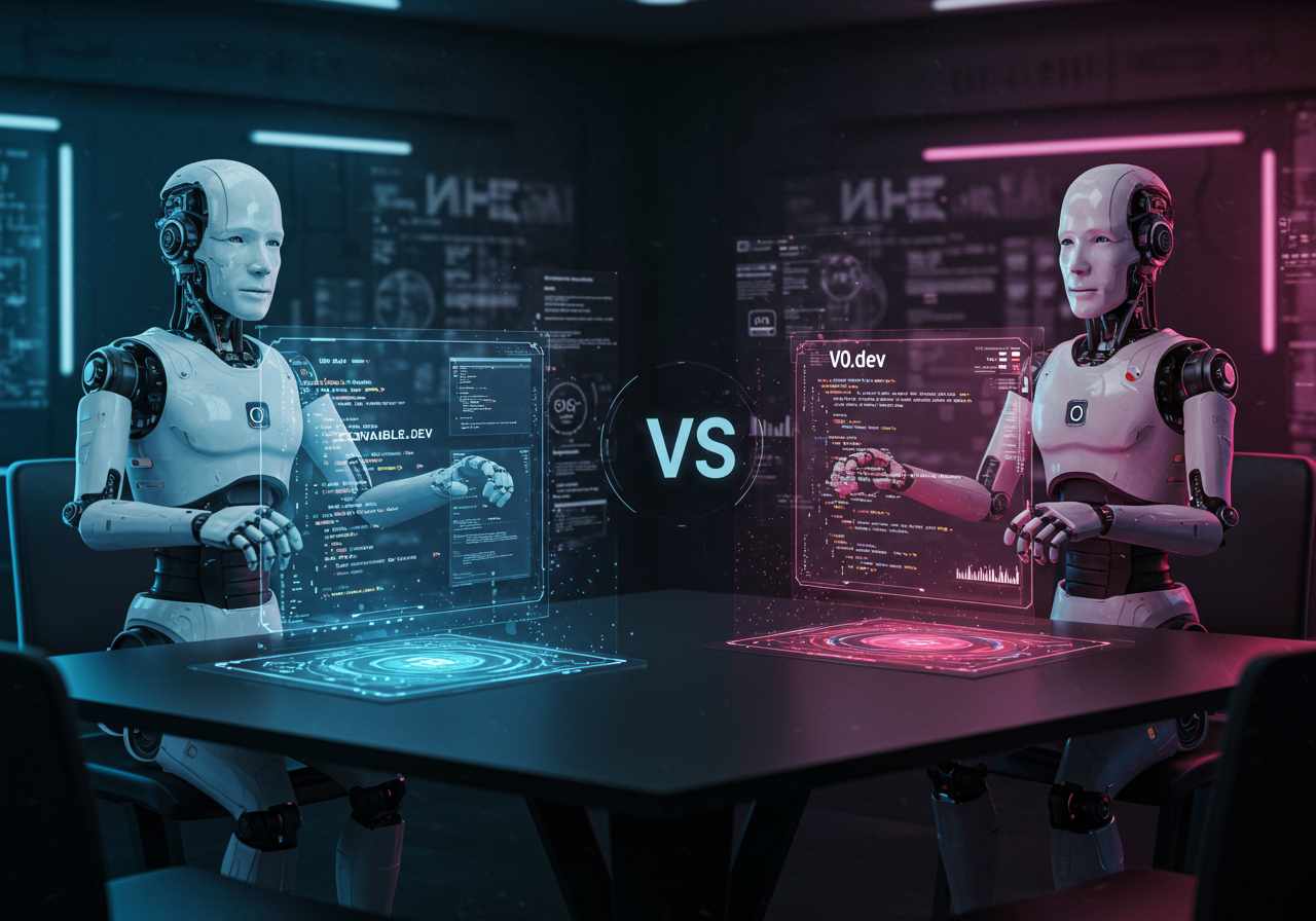 Lovable.dev vs V0.dev Uncover the Superior AI UI Code Generator – Lab2 Blog